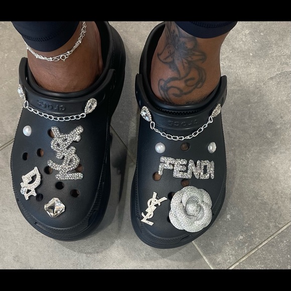 CROCS | Shoes | Embellished Blinged Crocs | Poshmark